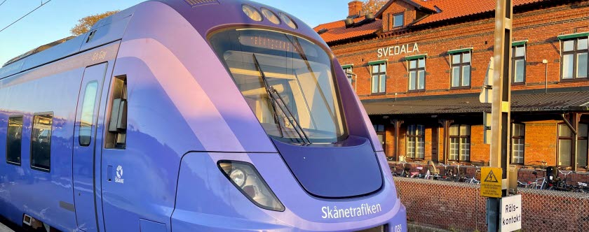 Ombyggnaden av stationsområdet påverkar kollektivtrafiken - Svedala kommun