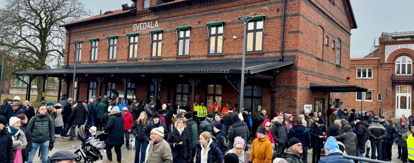 Idag invigde vi Svedalas nya station - Svedala kommun